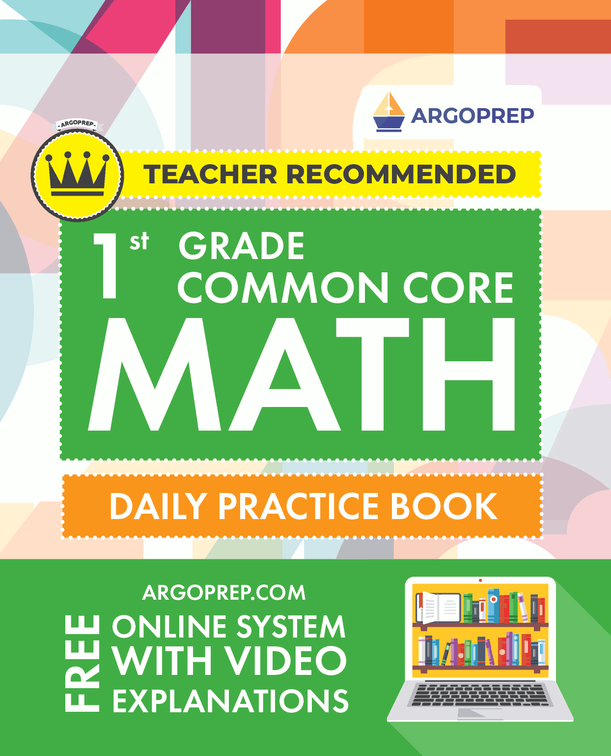 1st Grade Common Core Math Workbook Daily Practice Argoprep