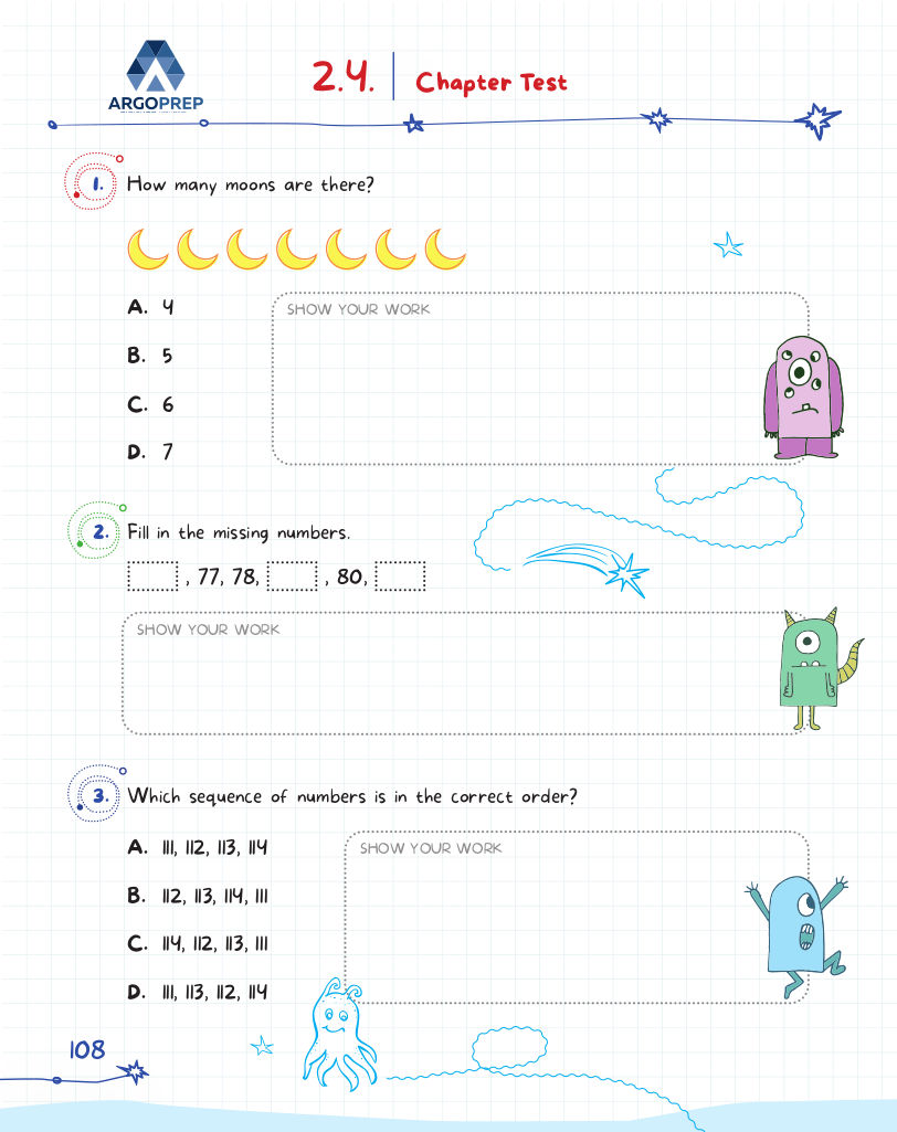 Introducing MATH! Grade 1 by ArgoPrep: 600+ Practice Questions - ArgoPrep