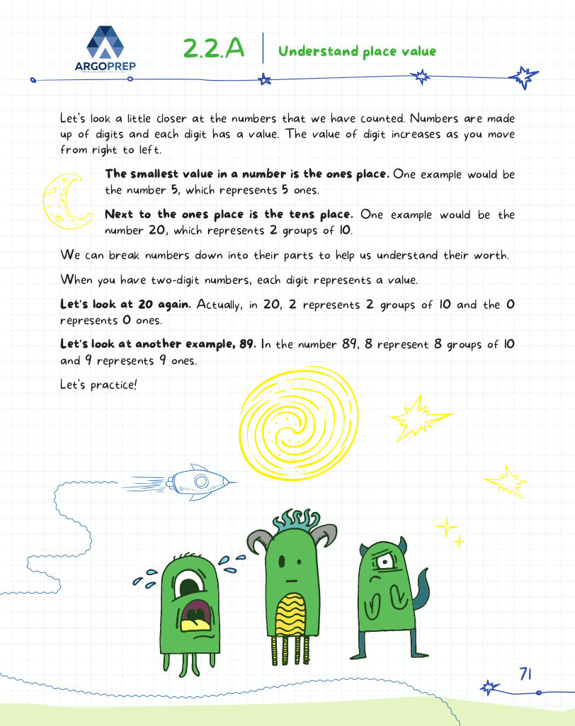 Introducing MATH! Grade 1 by ArgoPrep: 600+ Practice Questions - ArgoPrep