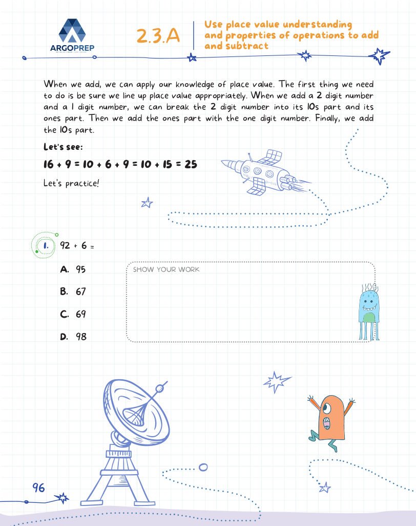 Introducing MATH! Grade 1 by ArgoPrep: 600+ Practice Questions - ArgoPrep