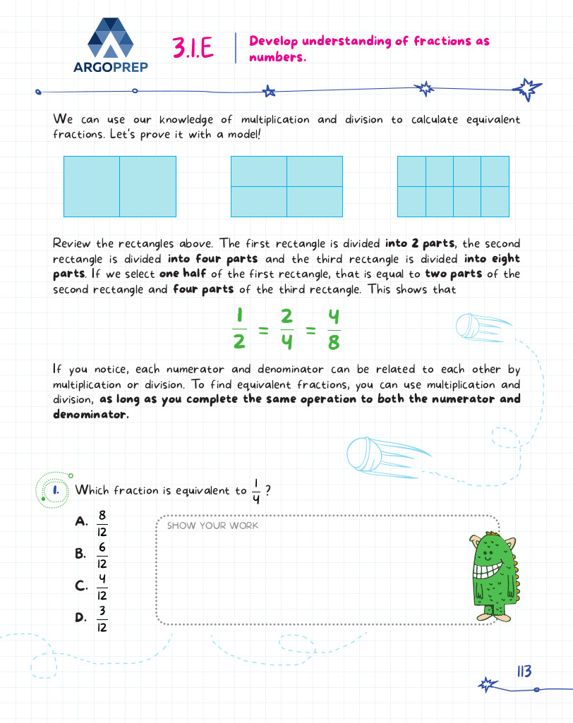 Introducing MATH! Grade 3 by ArgoPrep: 600+ Practice Questions - ArgoPrep