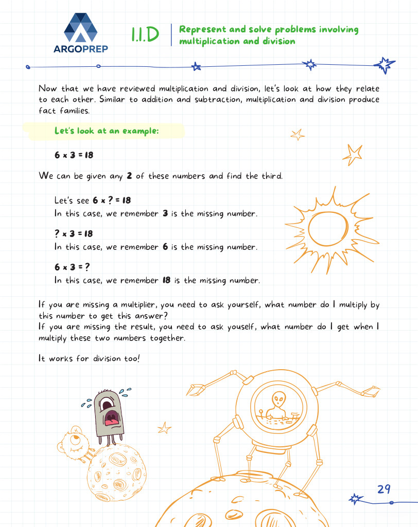 Introducing MATH! Grade 3 by ArgoPrep: 600+ Practice Questions - ArgoPrep