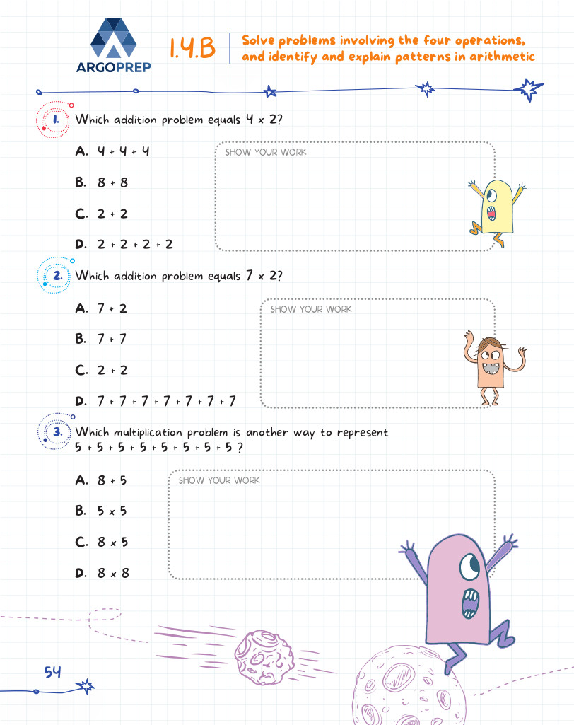 Introducing MATH! Grade 3 by ArgoPrep: 600+ Practice Questions - ArgoPrep