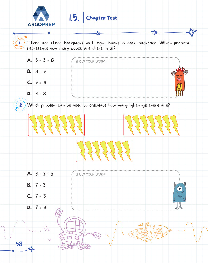 Introducing MATH! Grade 3 by ArgoPrep: 600+ Practice Questions - ArgoPrep