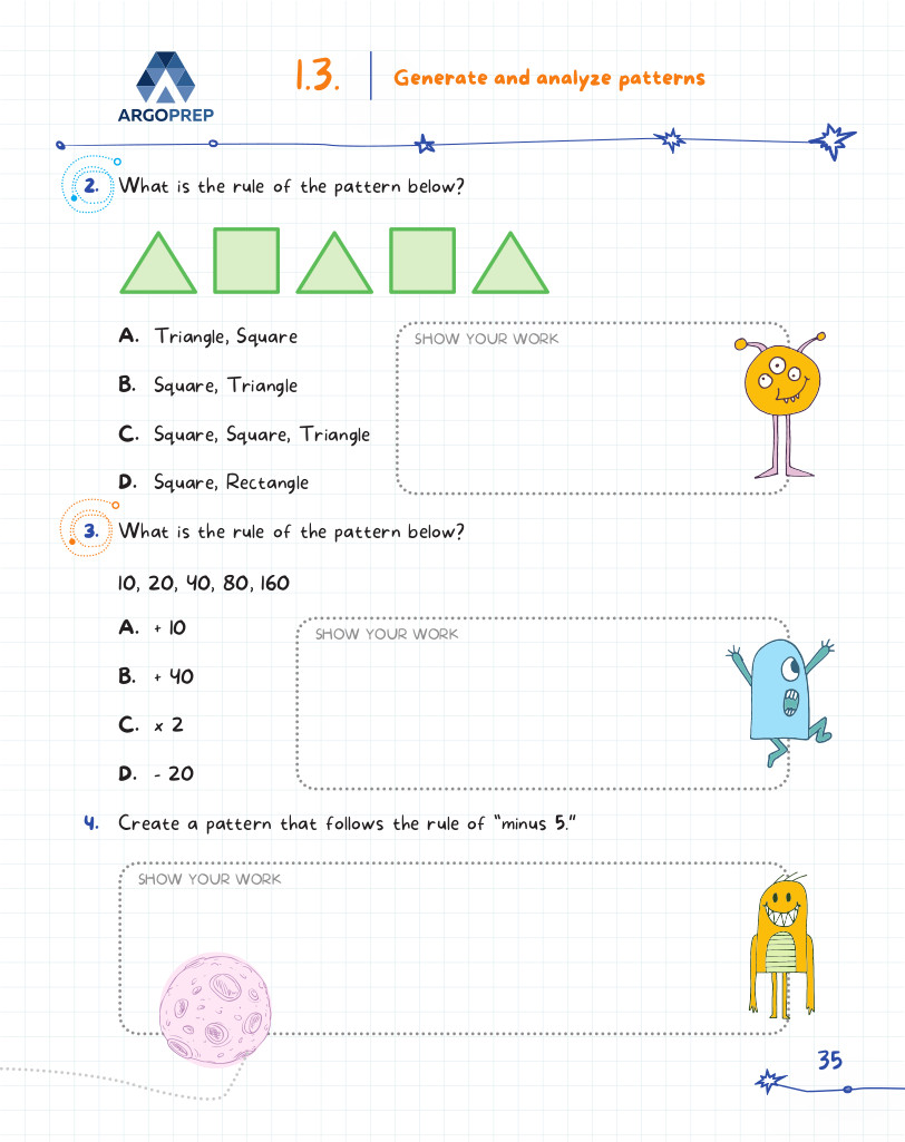 Introducing MATH! Grade 4 by ArgoPrep: 600+ Practice Questions - ArgoPrep