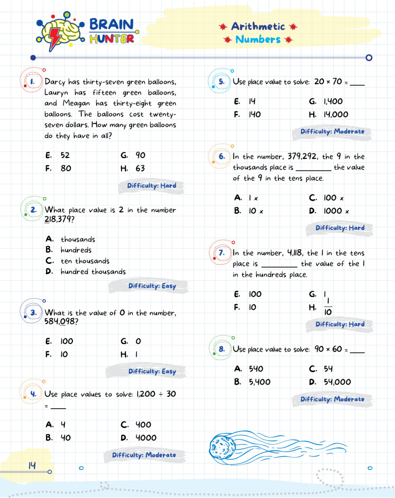 Math Practice Workbook for Grades 4-5: 1000+ Questions You Need to Kill ...