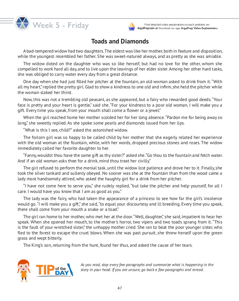 2nd Grade Common Core ELA (English Language Arts) - ArgoPrep