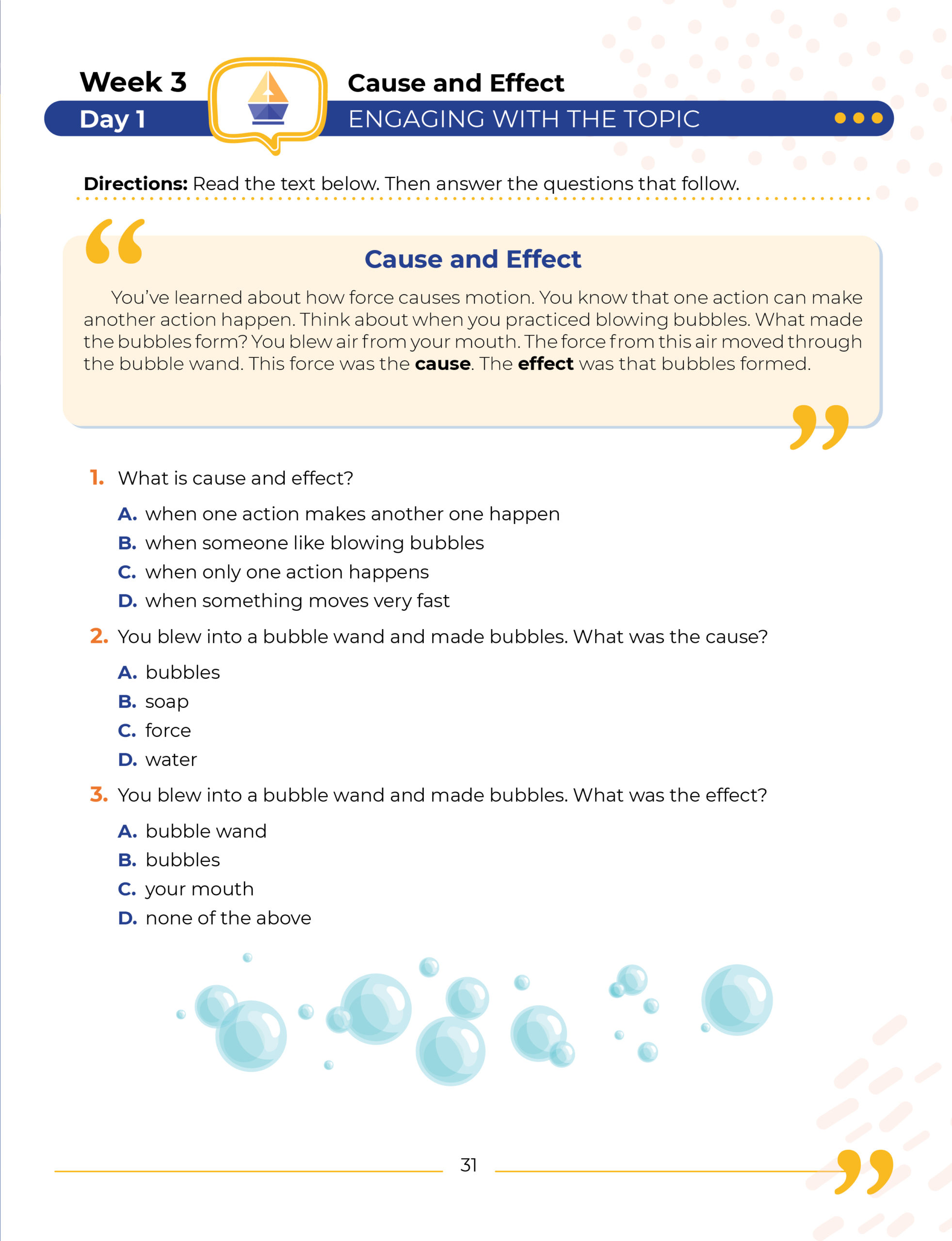 Kindergarten Science: Daily Practice Workbook | 20 Weeks of Fun ...