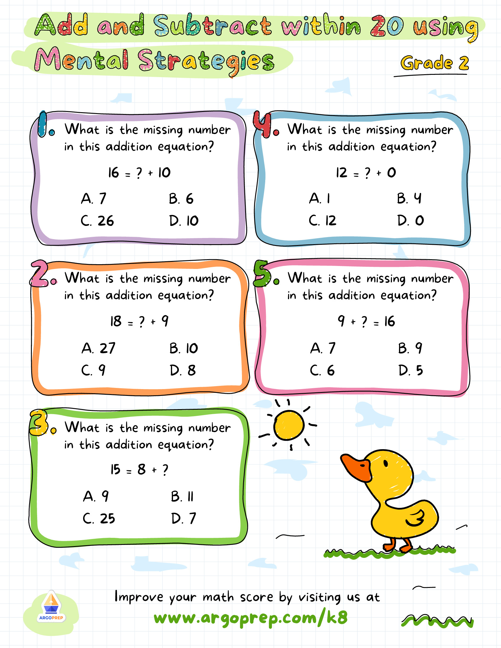 Using an Array to write a Repeated Addition Equations_5 - ArgoPrep