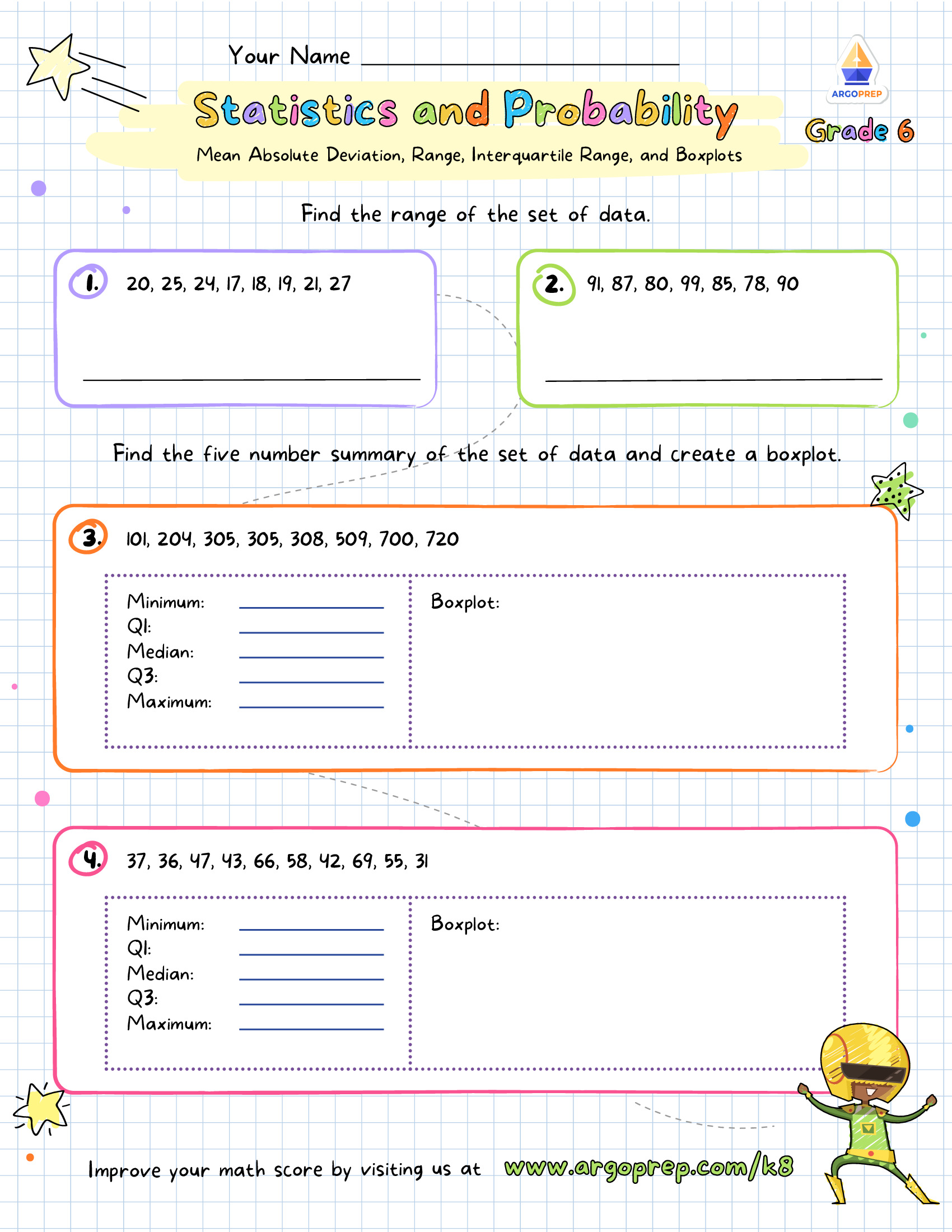 Mean, Median, and Mode Oh My! - ArgoPrep