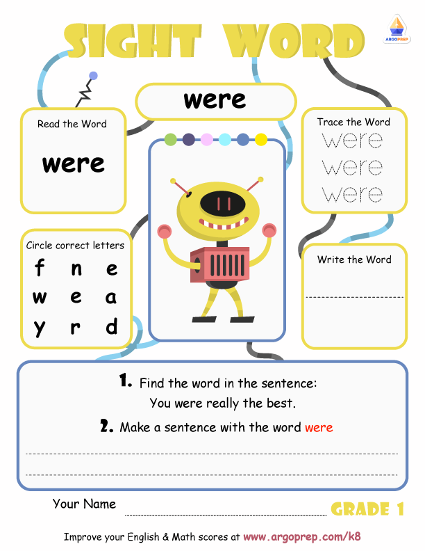 We "Were" Learning - ArgoPrep