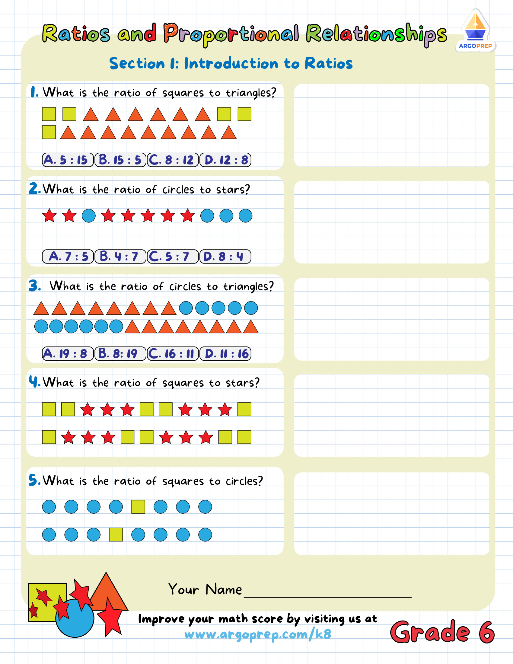 Positive and Negative Numbers and Integers Worksheets - ArgoPrep