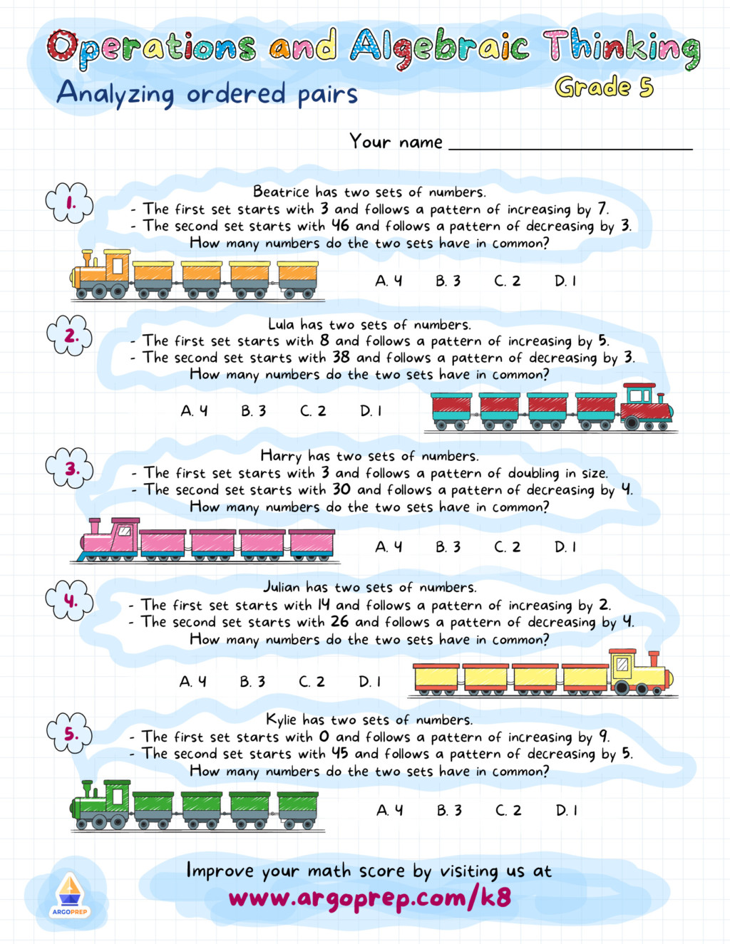 Go Math Grade 7 vs. ArgoPrep Grade 7 Workbooks - ArgoPrep