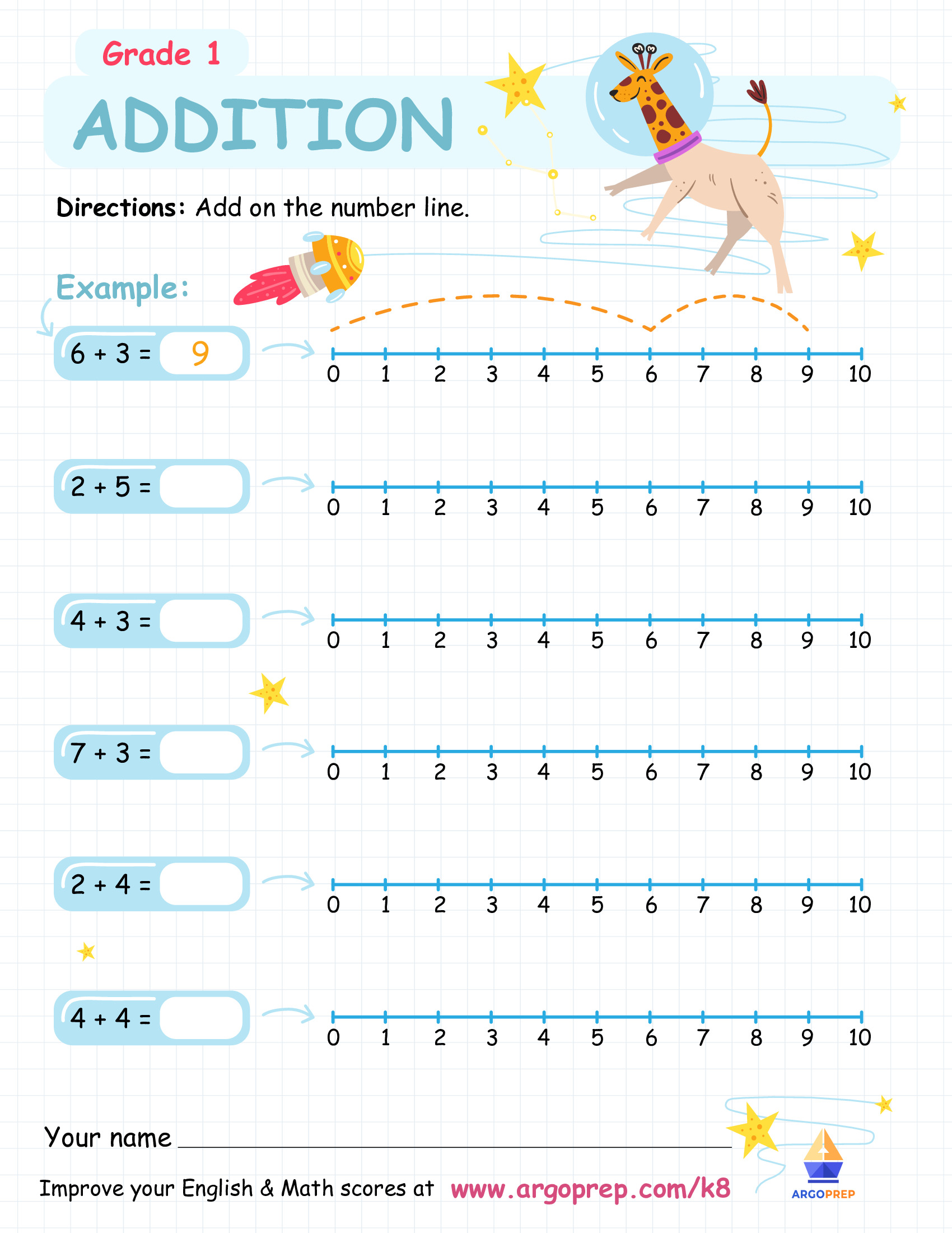 Addition- Let’s Make the Numbers Grow - ArgoPrep