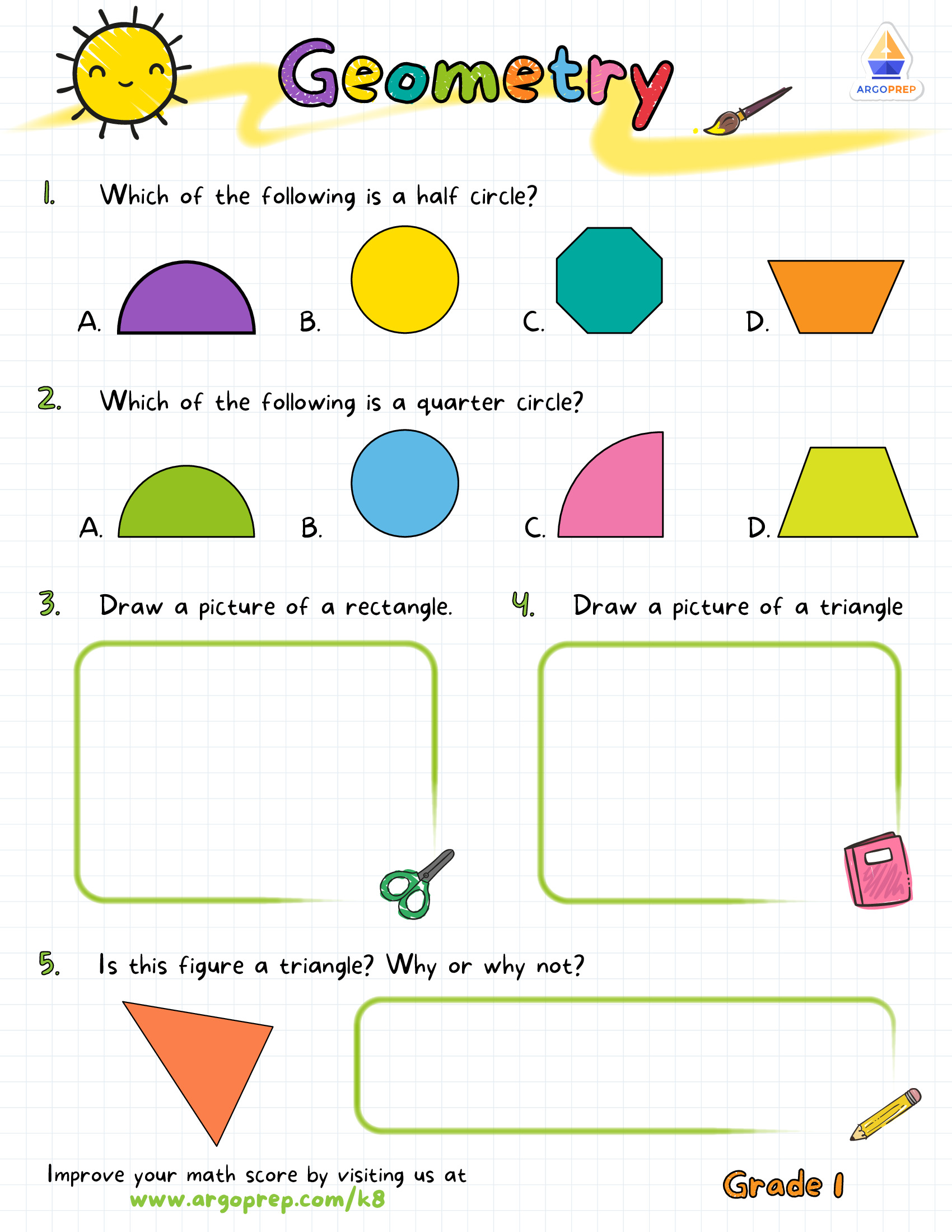 Circles, Rectangles, & Triangles! - ArgoPrep