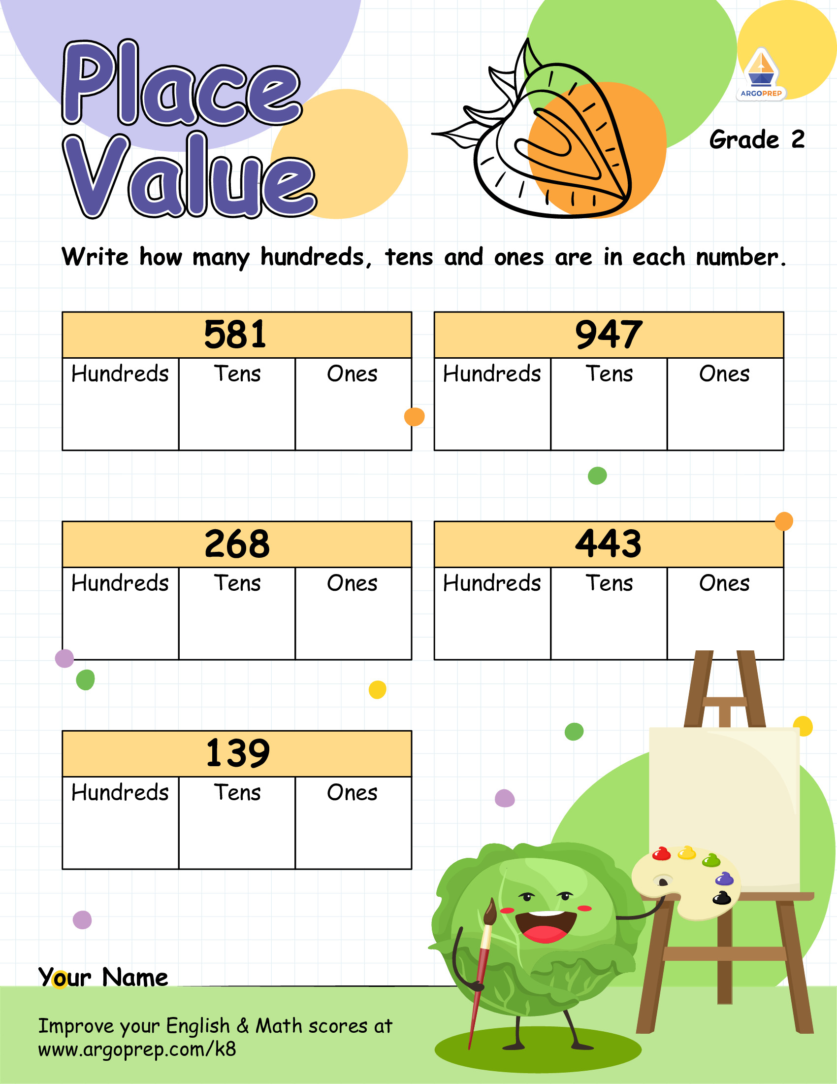 Adding & Multiplying Shapes with Lincoln Lion - ArgoPrep