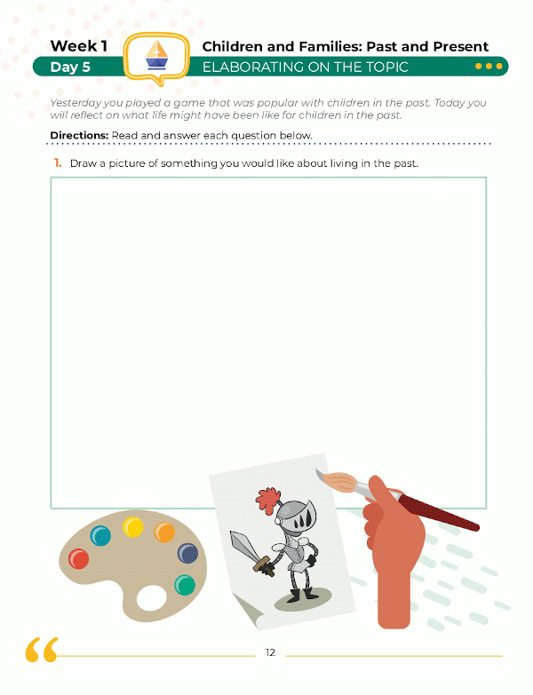 Kindergarten Social Studies: Daily Practice Workbook - ArgoPrep