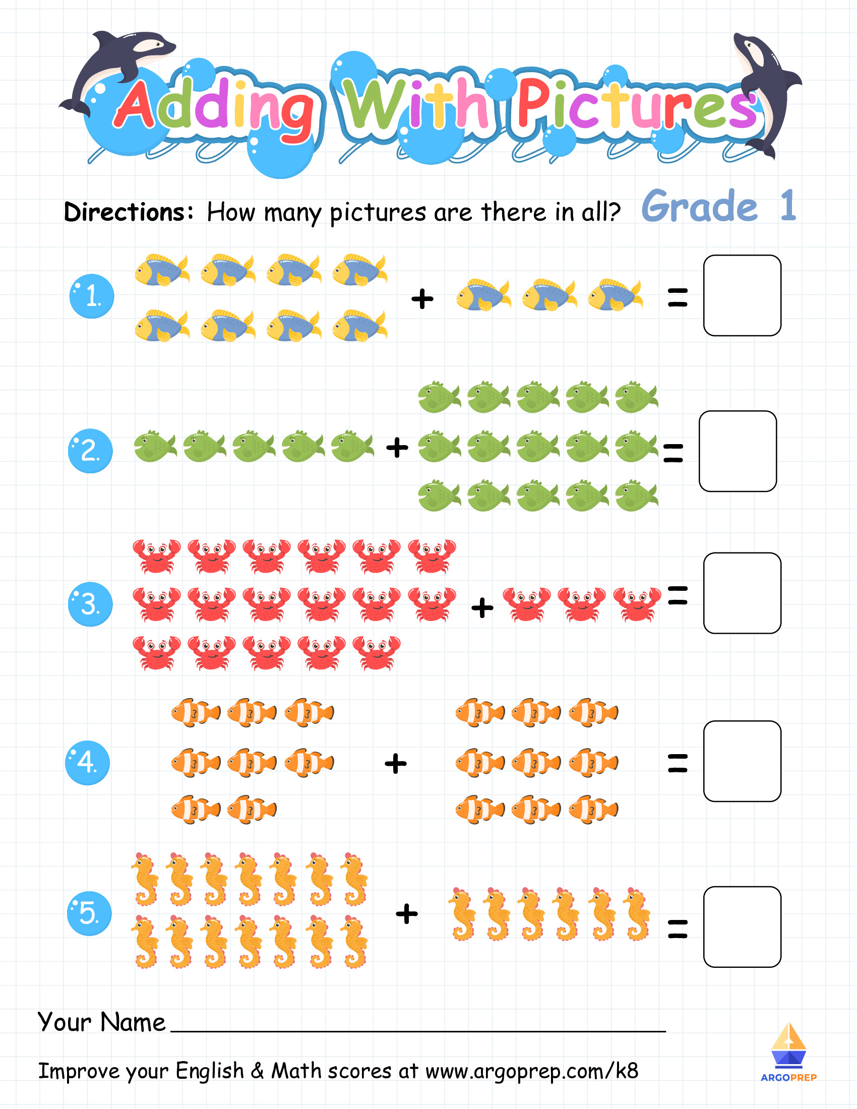 Sums of the Sea - ArgoPrep