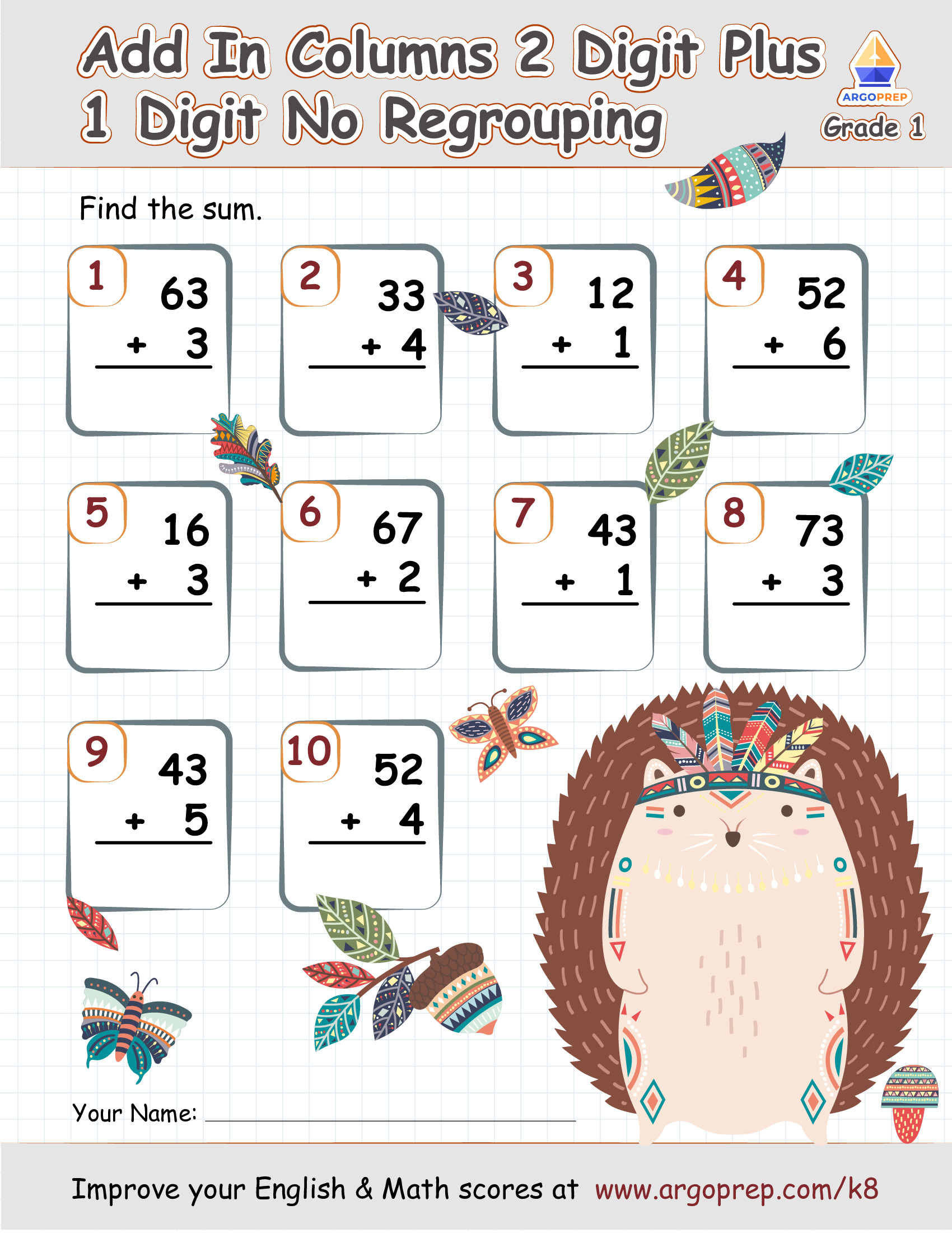 2 Digit Addition With Regrouping Pdf 2 Digit Addition And Subtraction 