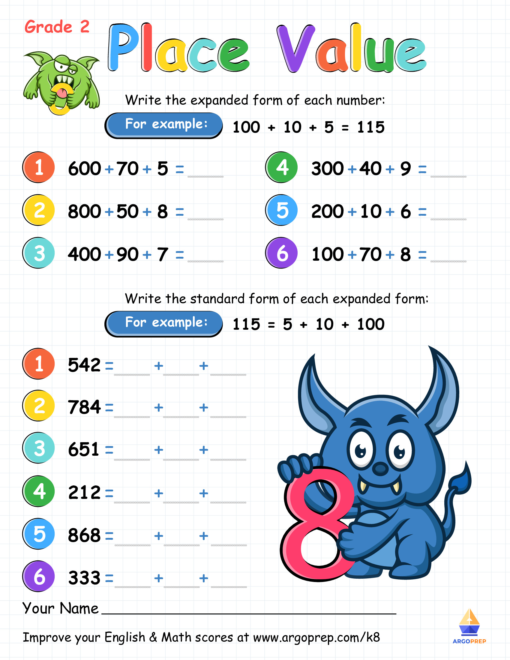 Using An Array To Write A Repeated Addition Equations 5 Argoprep