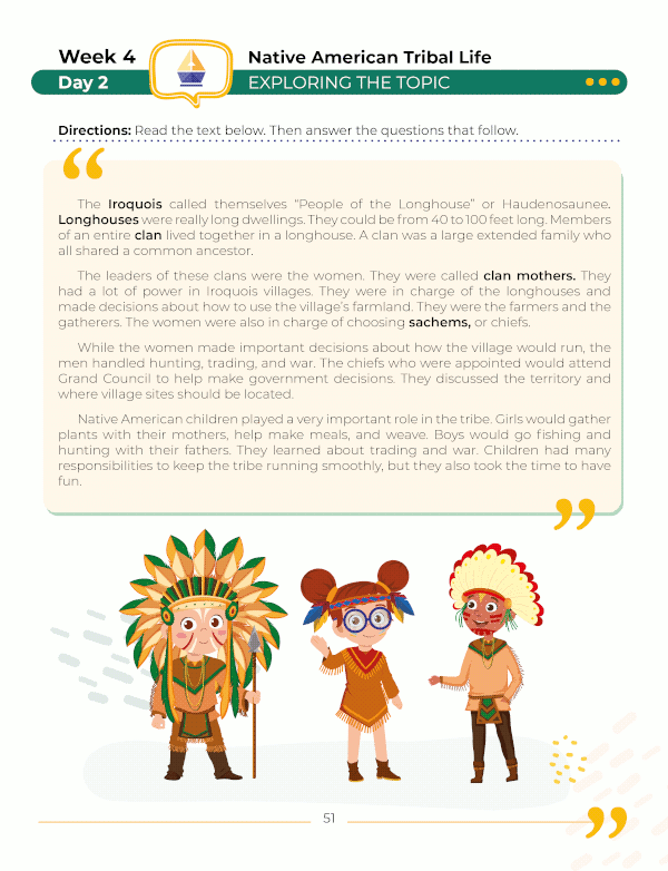 4th Grade Social Studies: Daily Practice Workbook - ArgoPrep