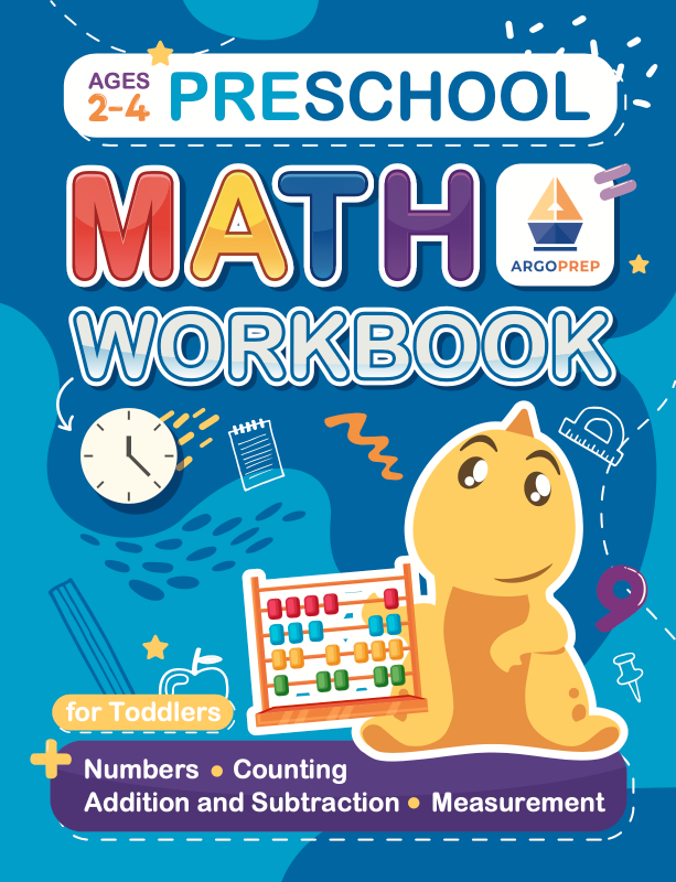 Preschool Math Workbook for Toddlers Ages 2-4: Numbers • Counting ...
