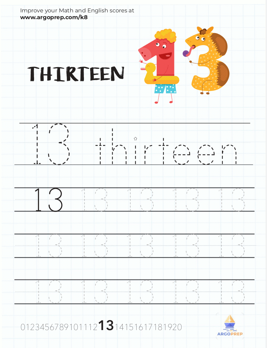 Trace Number 13 - ArgoPrep