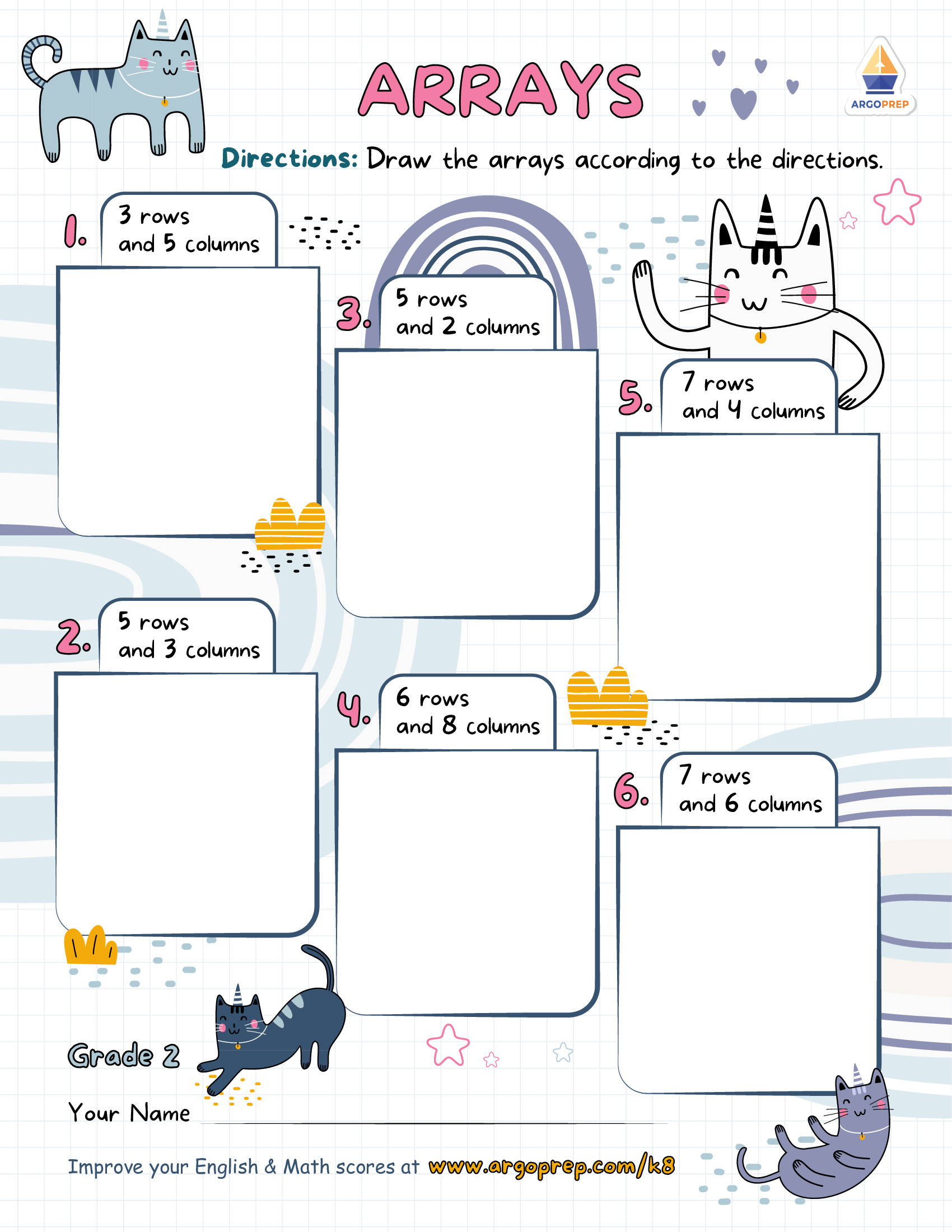 Using An Array To Write A Repeated Addition Equations 1 ArgoPrep