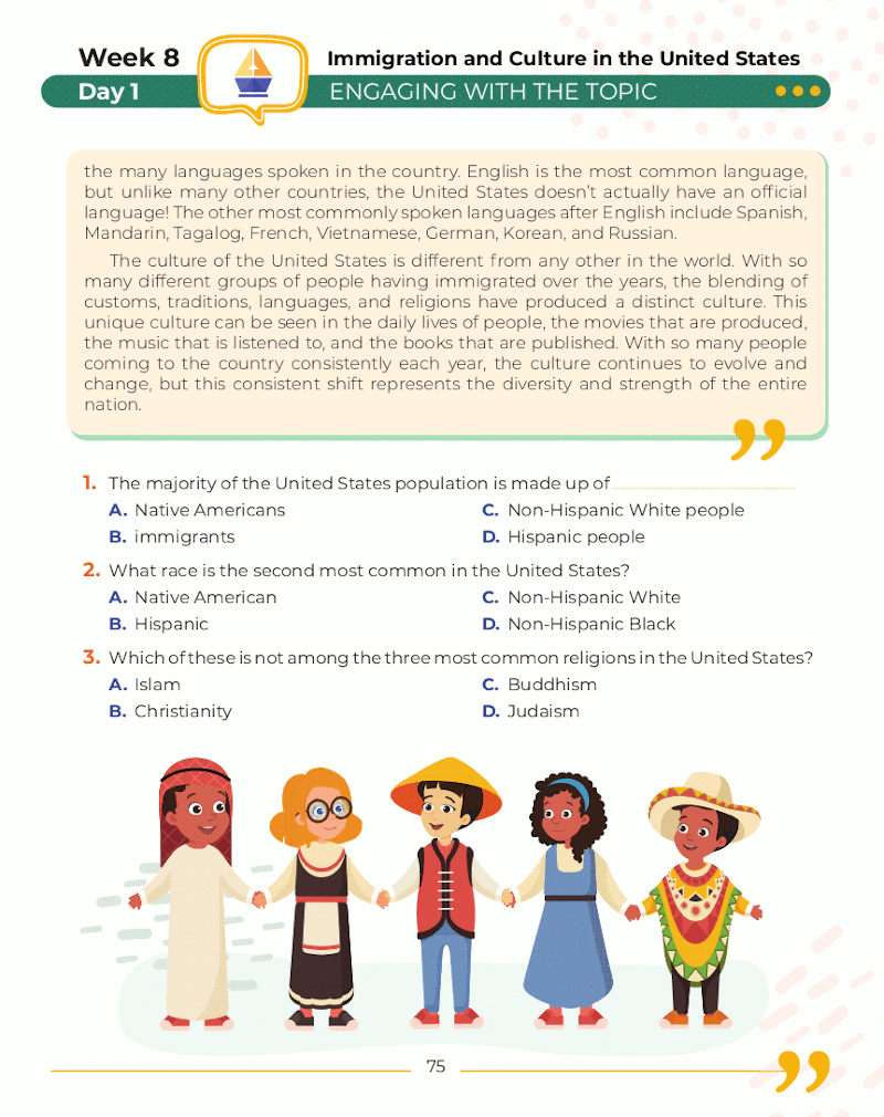 5th Grade Social Studies: Daily Practice Workbook - ArgoPrep