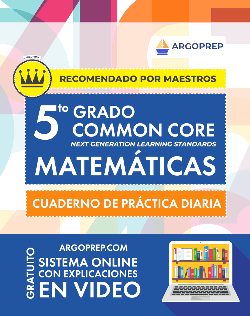 5th Grade Common Core Math: Spanish Edition - ArgoPrep