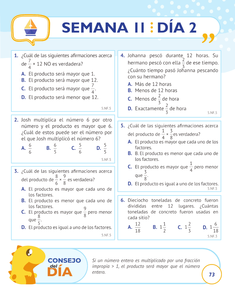 5th Grade Common Core Math: Spanish Edition - ArgoPrep
