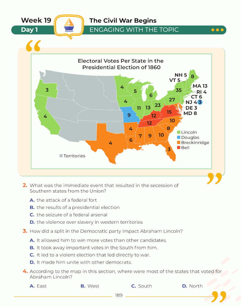 7th Grade Social Studies: Daily Practice Workbook - ArgoPrep