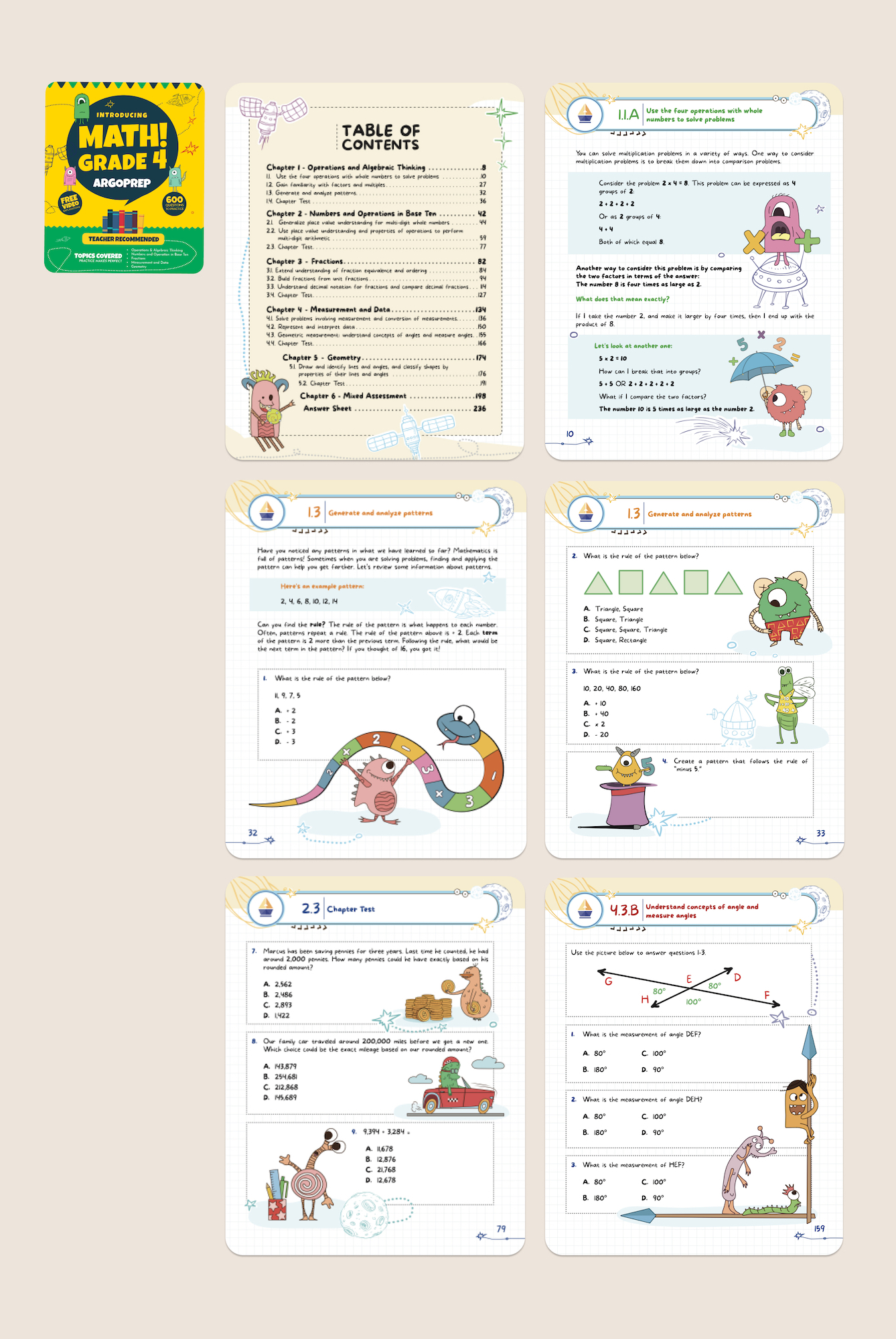 4th Grade Ultimate Bundle (8 Workbooks) - ArgoPrep