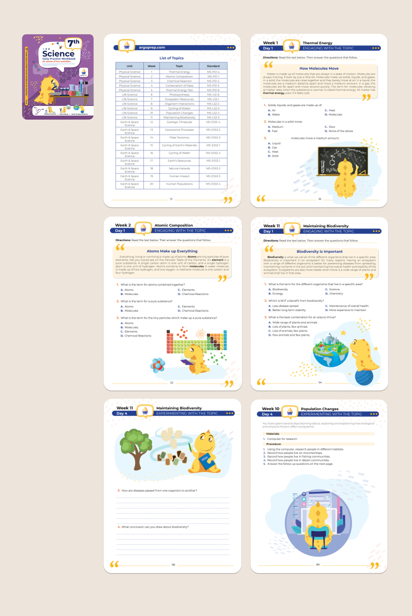 7th Grade Ultimate Bundle (8 Workbooks) - ArgoPrep