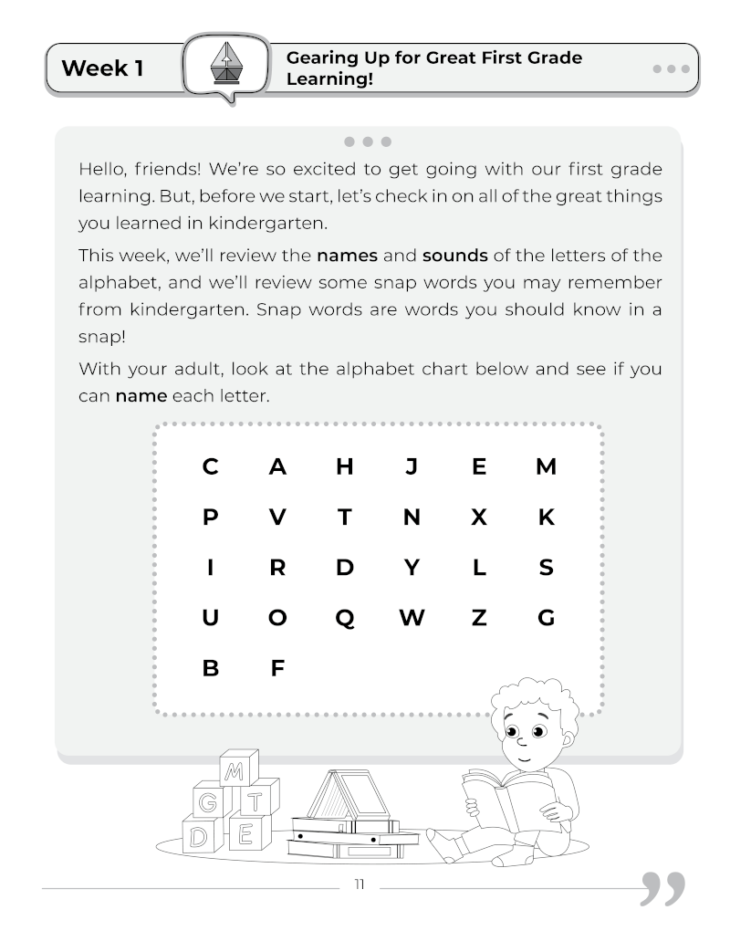 1st Grade Spelling and Grammar: Daily Practice Workbook - ArgoPrep