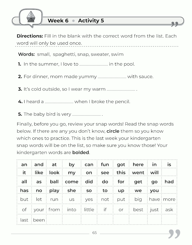 1st Grade Spelling and Grammar: Daily Practice Workbook - ArgoPrep