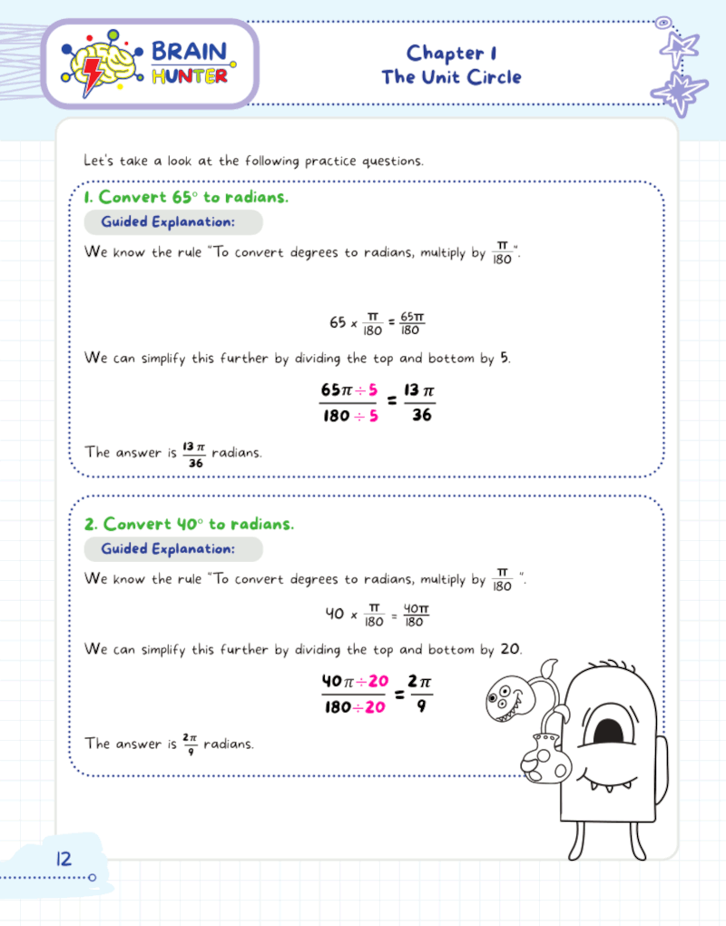 High School Trigonometry Practice Workbook - ArgoPrep