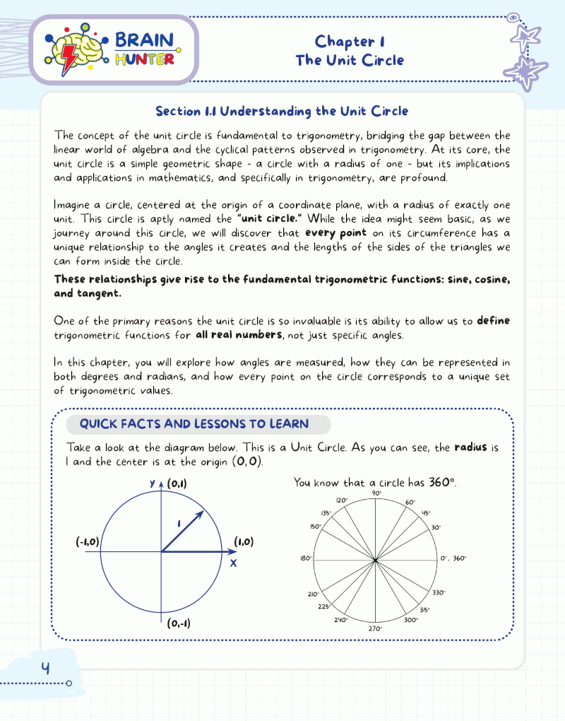High School Trigonometry Practice Workbook - ArgoPrep